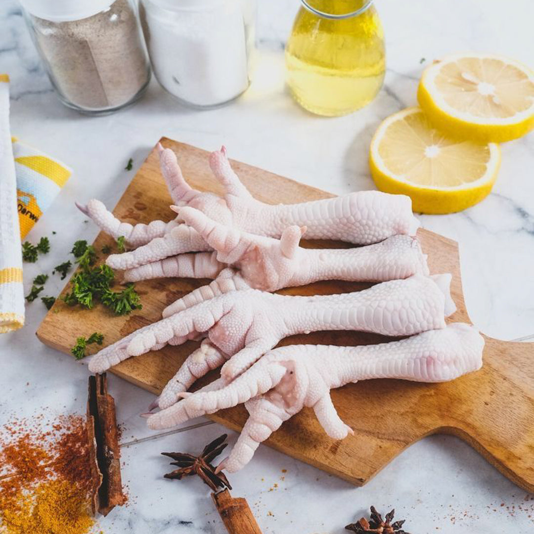 Free-Range Collagen-Rich Chicken Feet | Organic Meat Delivery Bangkok ...